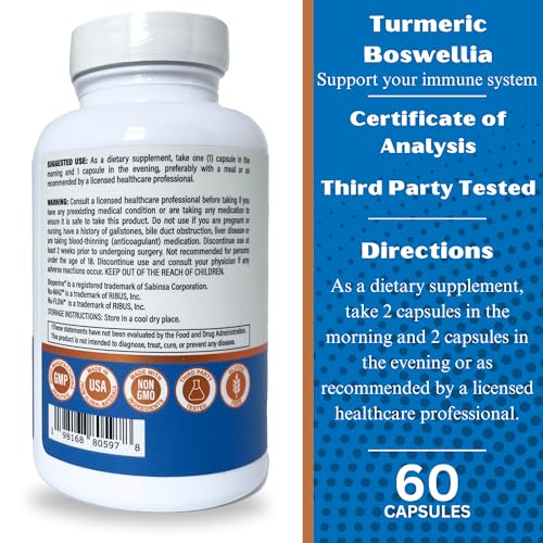 Curcumin capsules with Bioperine