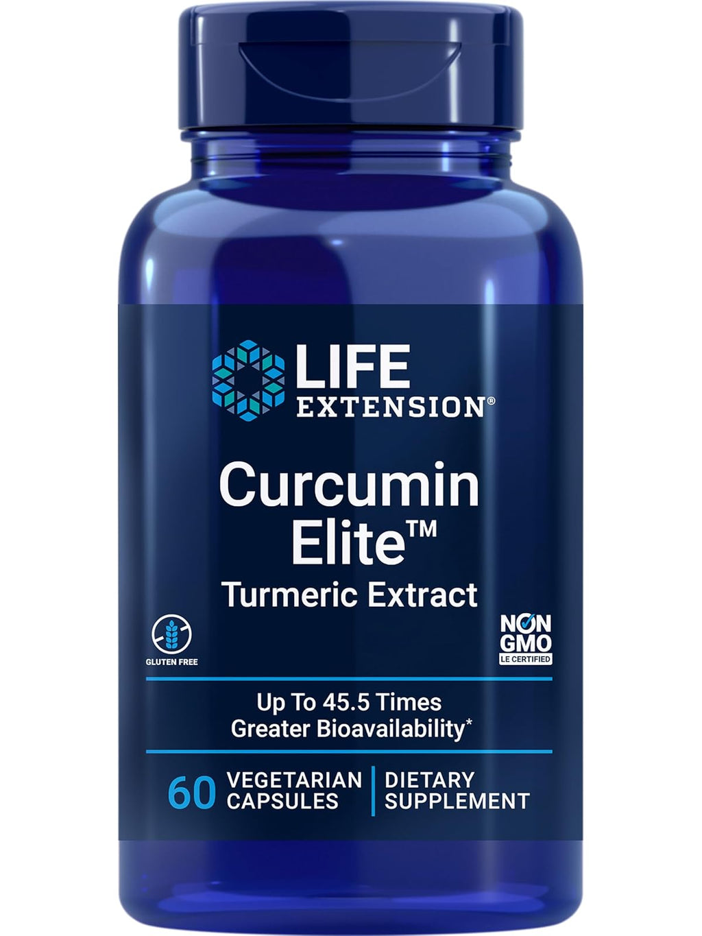 Curcumin Elite turmeric supplement capsules