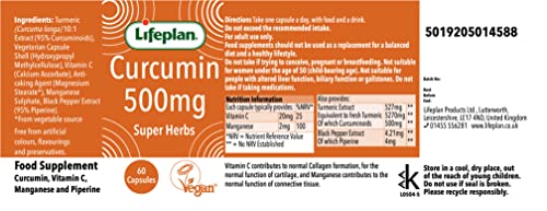 curcumin extract for antioxidant support
