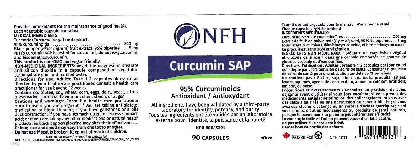 curcumin for enhanced antioxidant protection