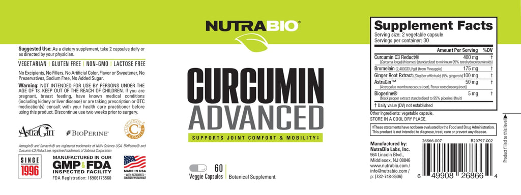 curcumin for enhanced wellness