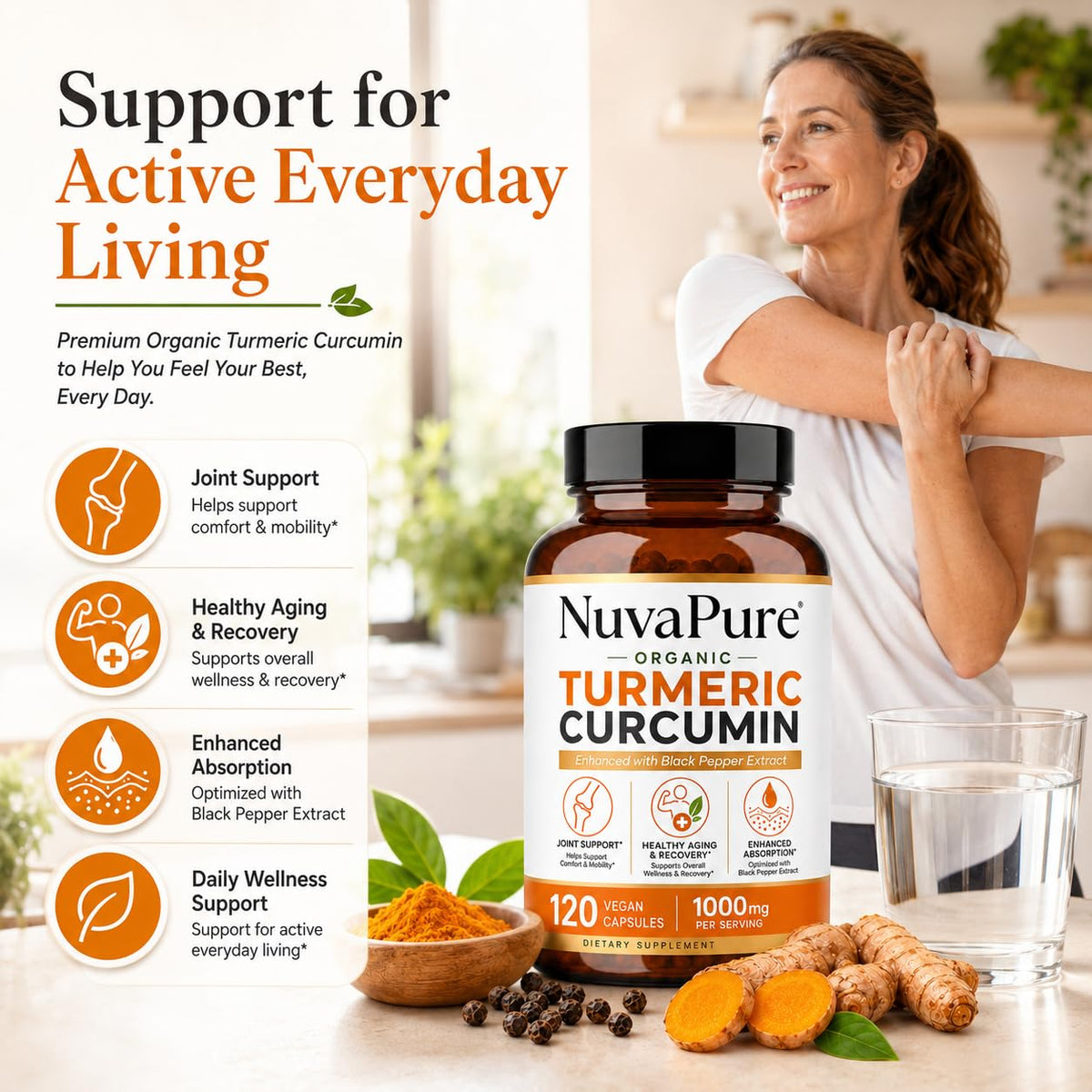 curcumin for joint health support