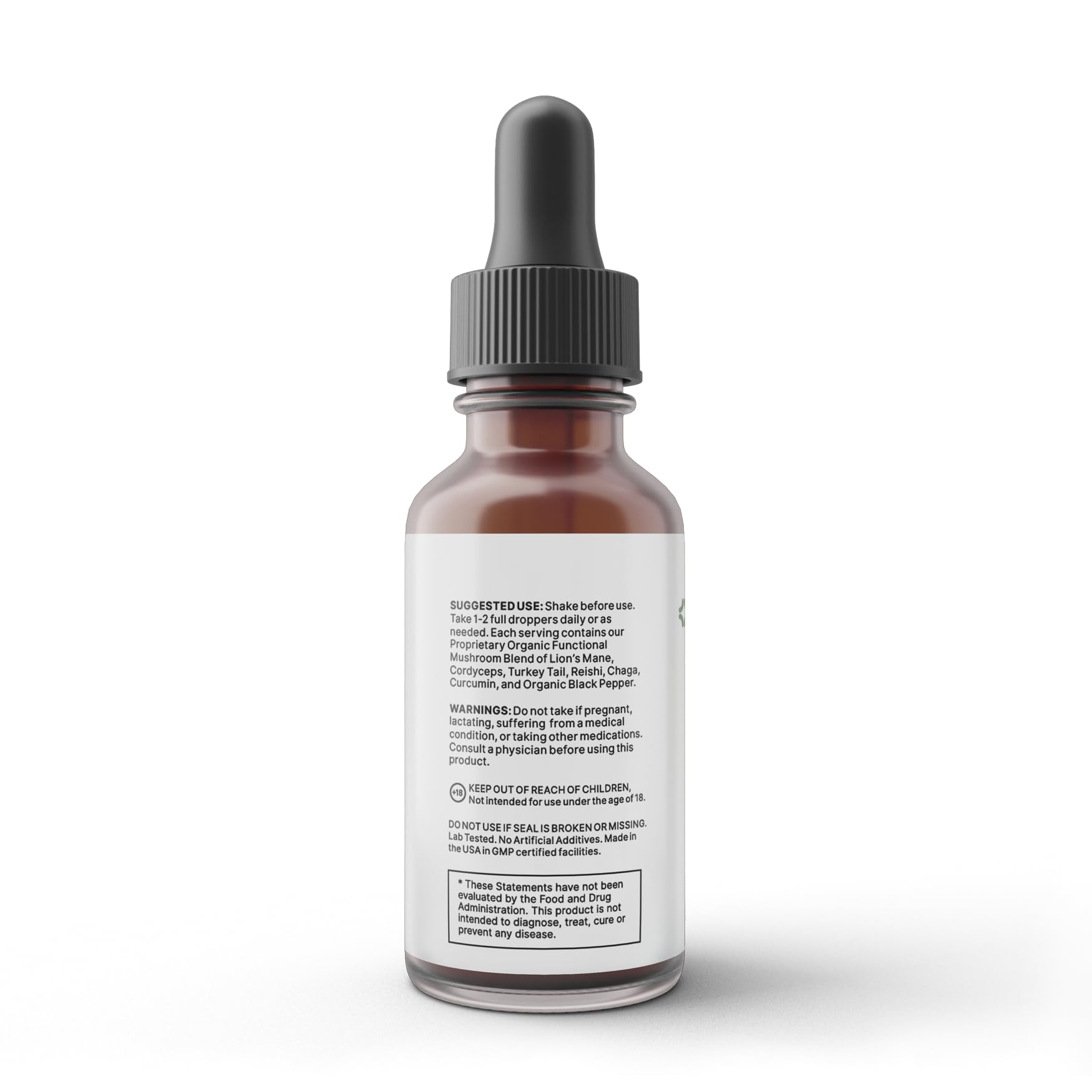 curcumin infused mushroom drops
