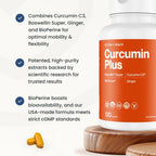 Curcumin Plus for inflammation relief