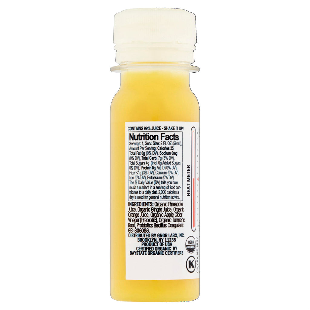 curcumin-rich ginger health tonic