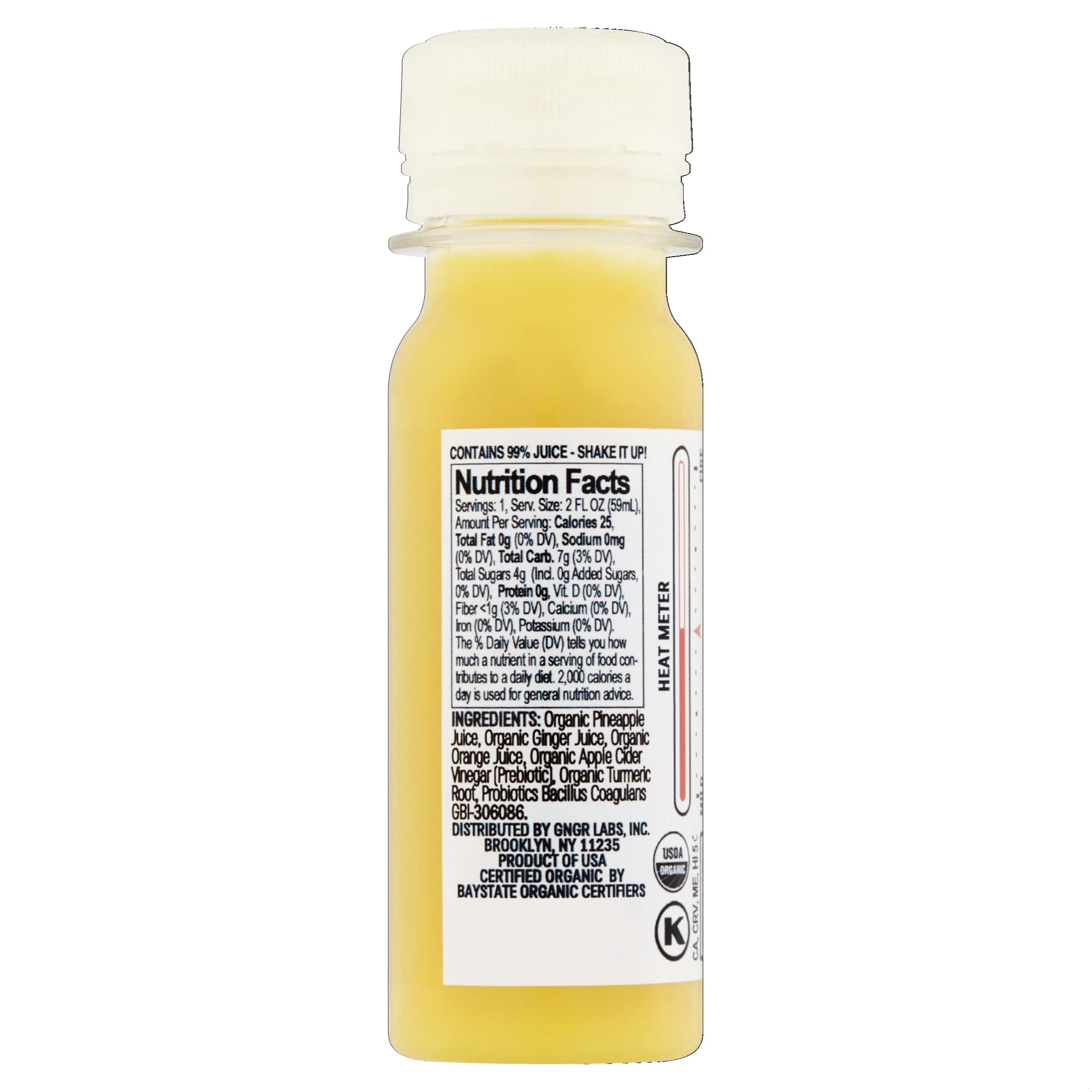 curcumin-rich ginger health tonic
