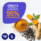 Curcumin-rich turmeric capsules for wellness