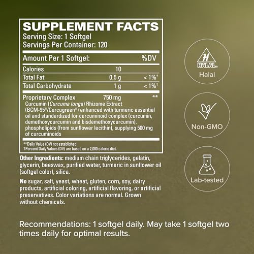 curcumin softgels for daily use