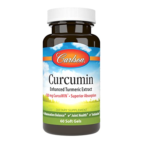 Curcumin softgels for inflammation support
