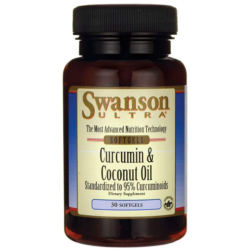 curcumin softgels with coconut oil