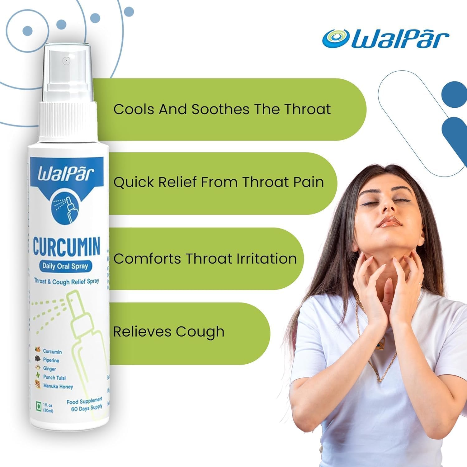 curcumin spray with ginger extract