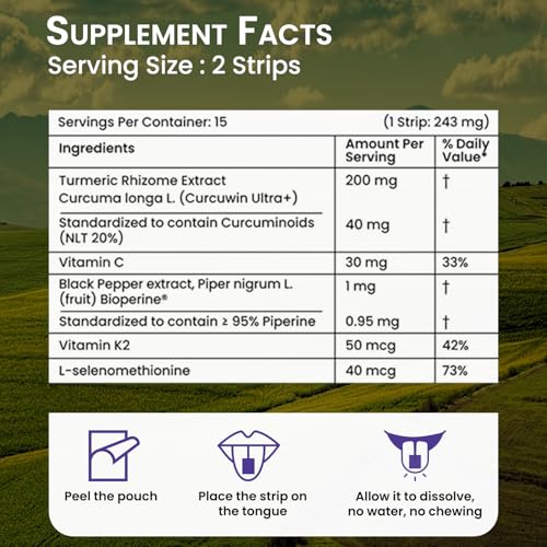 curcumin strips with piperine benefits