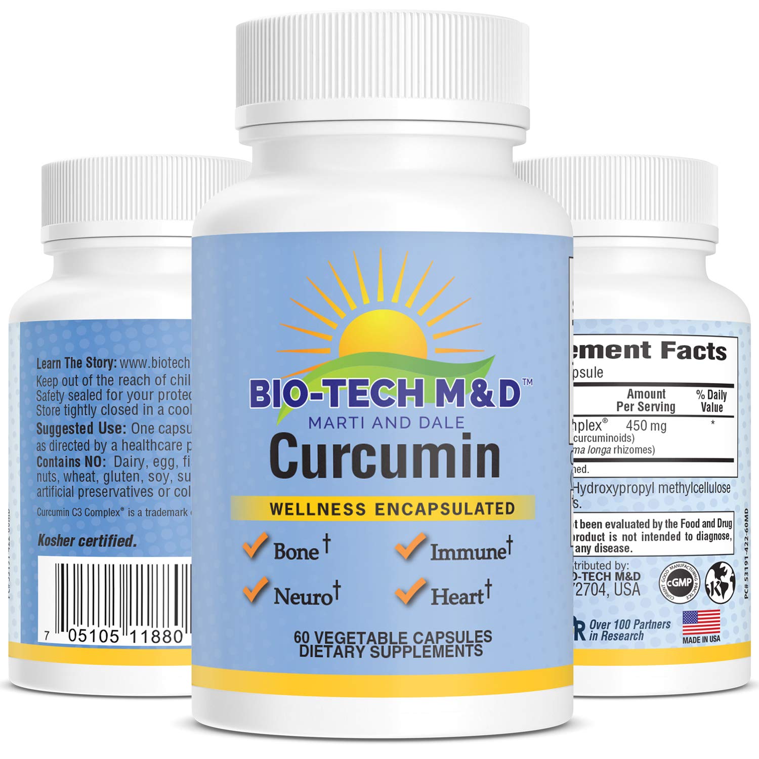 curcumin supplement for antioxidant support