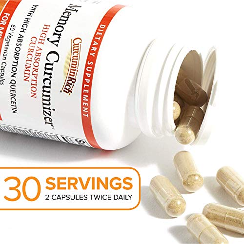 Curcumin supplement for optimal brain function