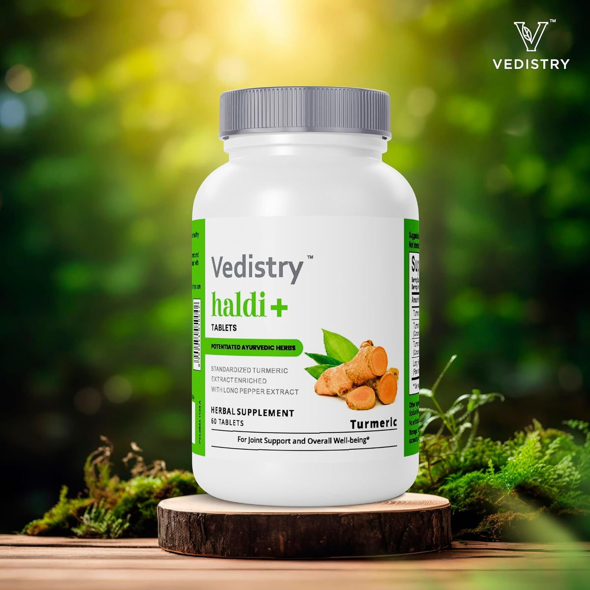 Curcumin tablets for daily health