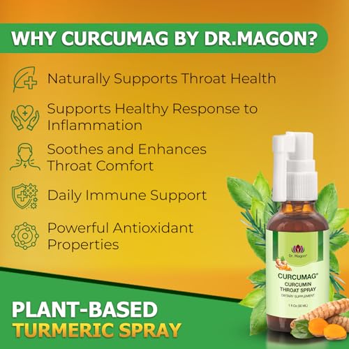curcumin throat spray for immunity