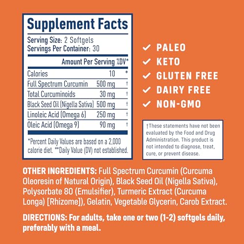 curcumin with black seed oil benefits