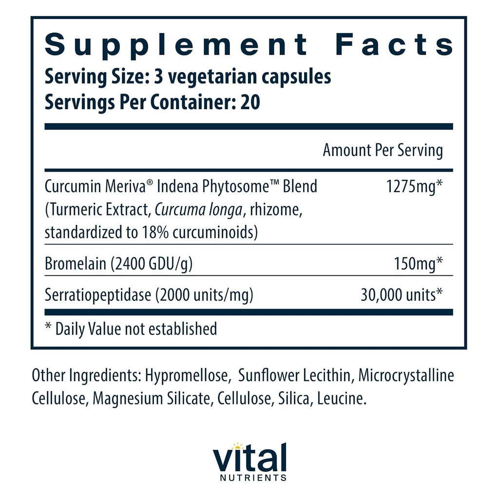 Curcumin with enzymes for better absorption
