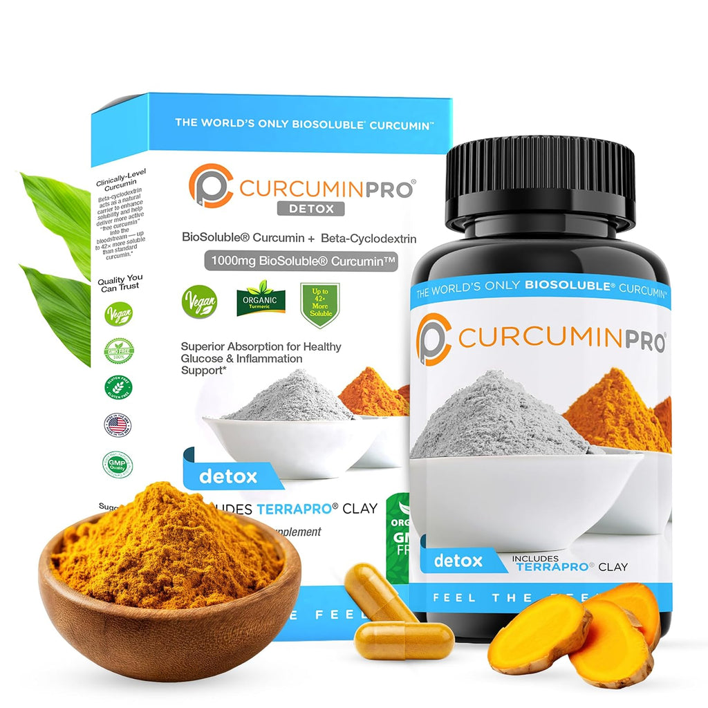 CurcuminPro turmeric detox capsules