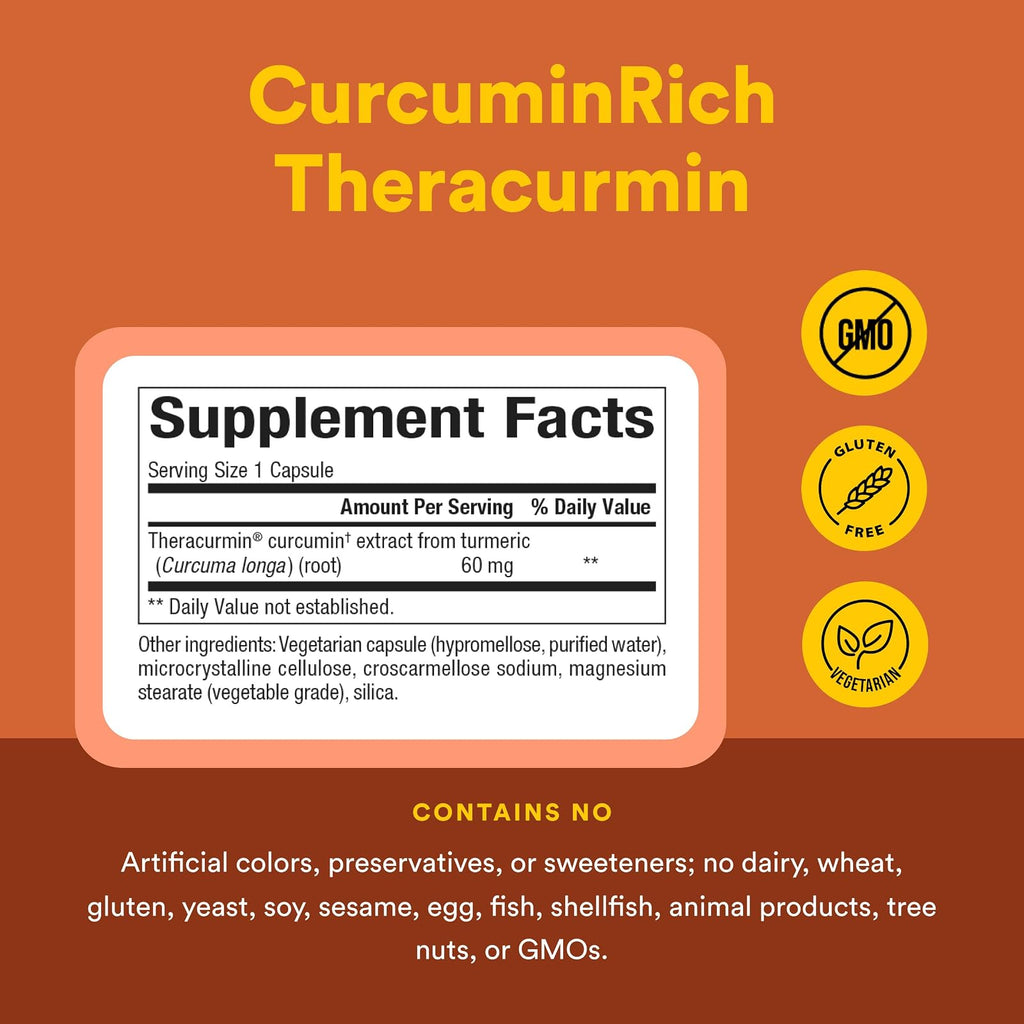 CurcuminRich capsules for joint support