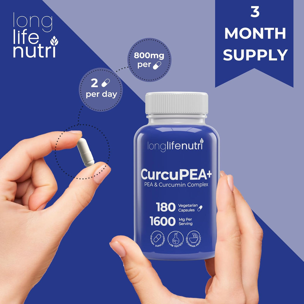 CurcuPEA+ herbal turmeric complex benefits