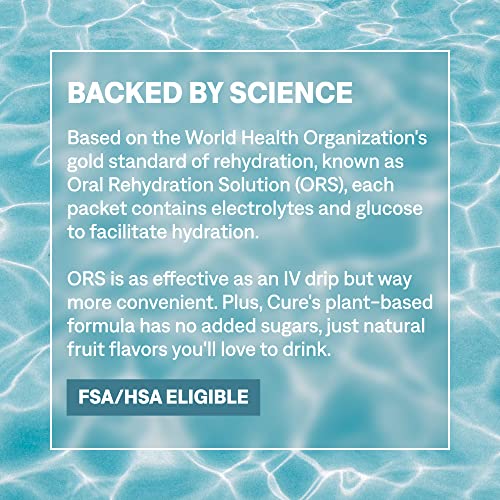 Cure Hydration electrolyte powder for daily use