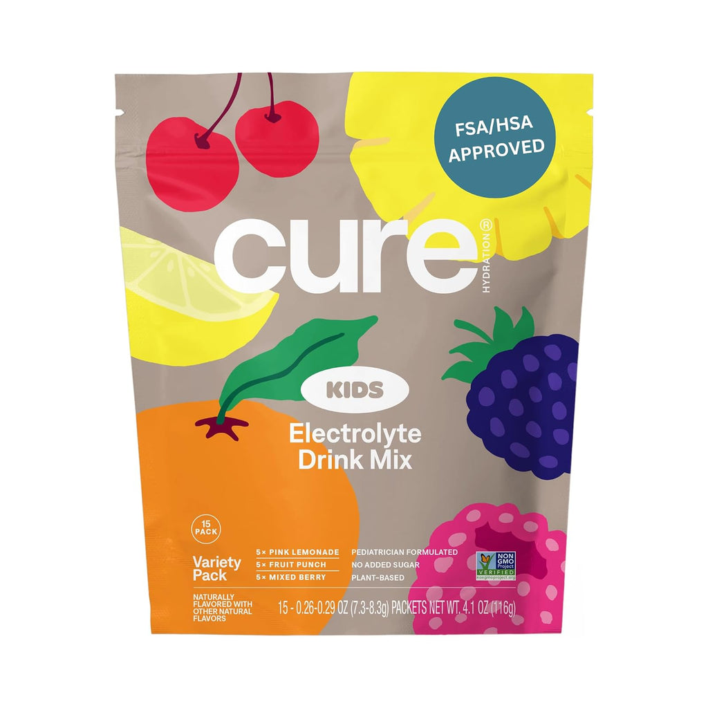 Cure Hydration kids electrolyte powder