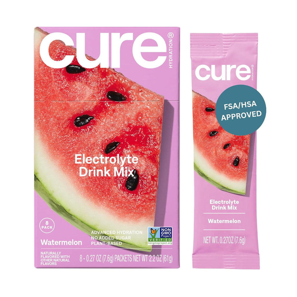Cure Hydration watermelon electrolyte powder