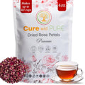 Cure wid dried rose petals for tea