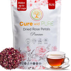 Cure wid dried rose petals for tea