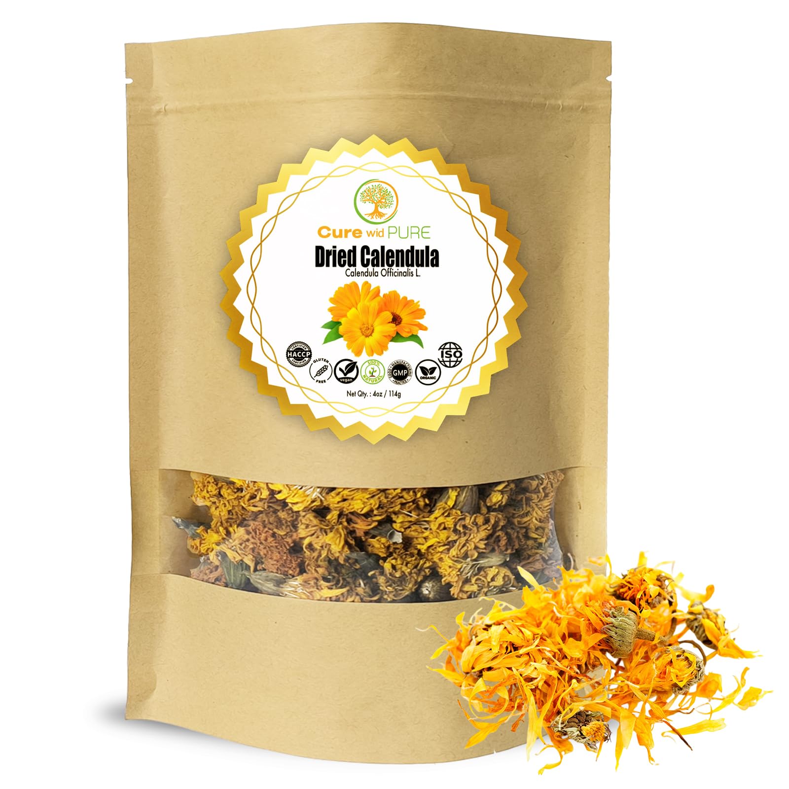 Cure Wid organic calendula tea