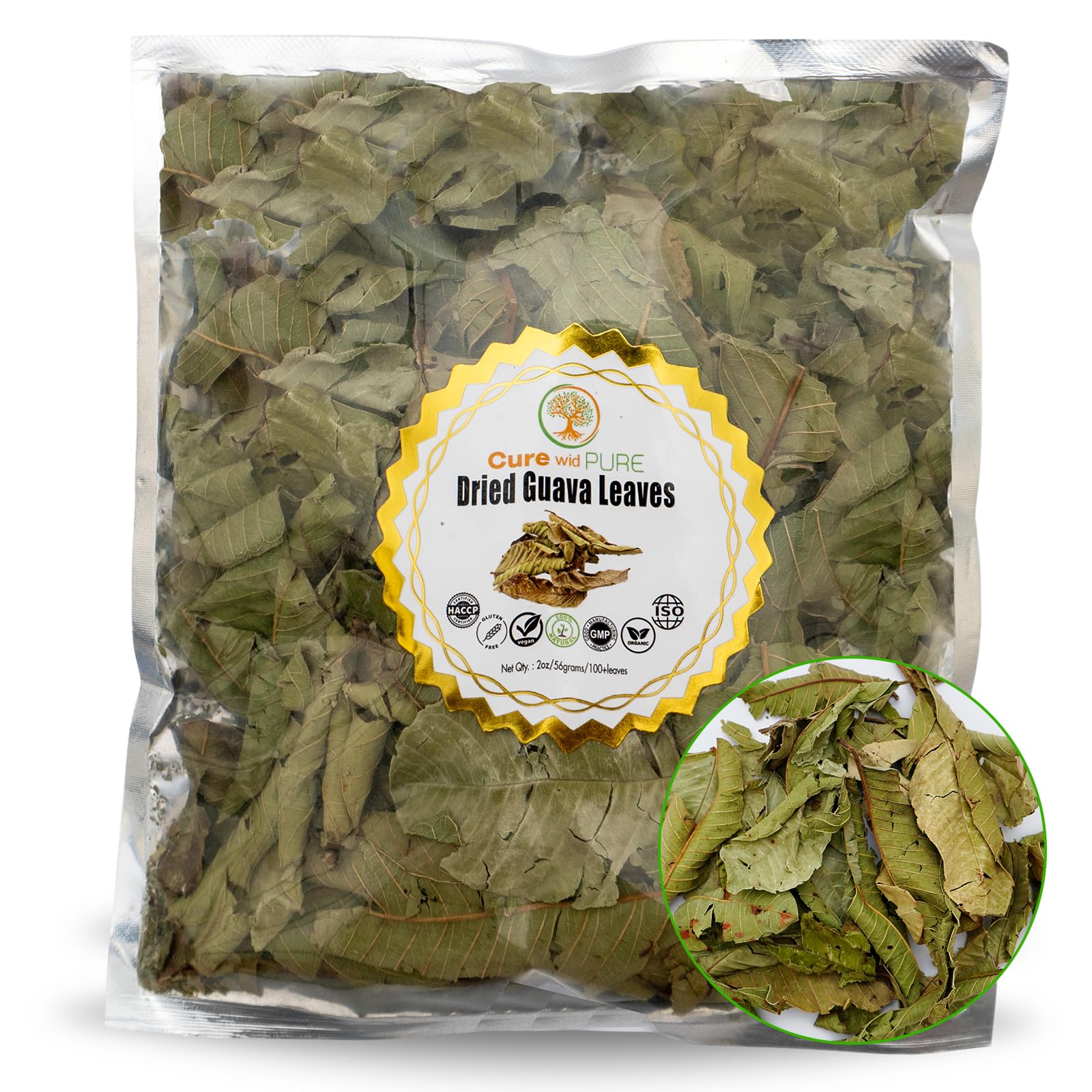 Cure Wid organic guava leaves tea