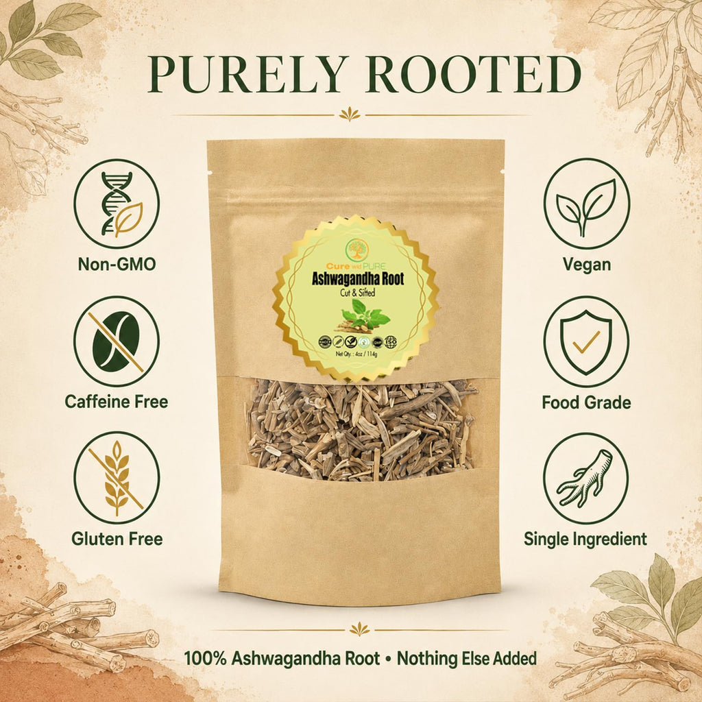 Cure wid Pure ashwagandha tea