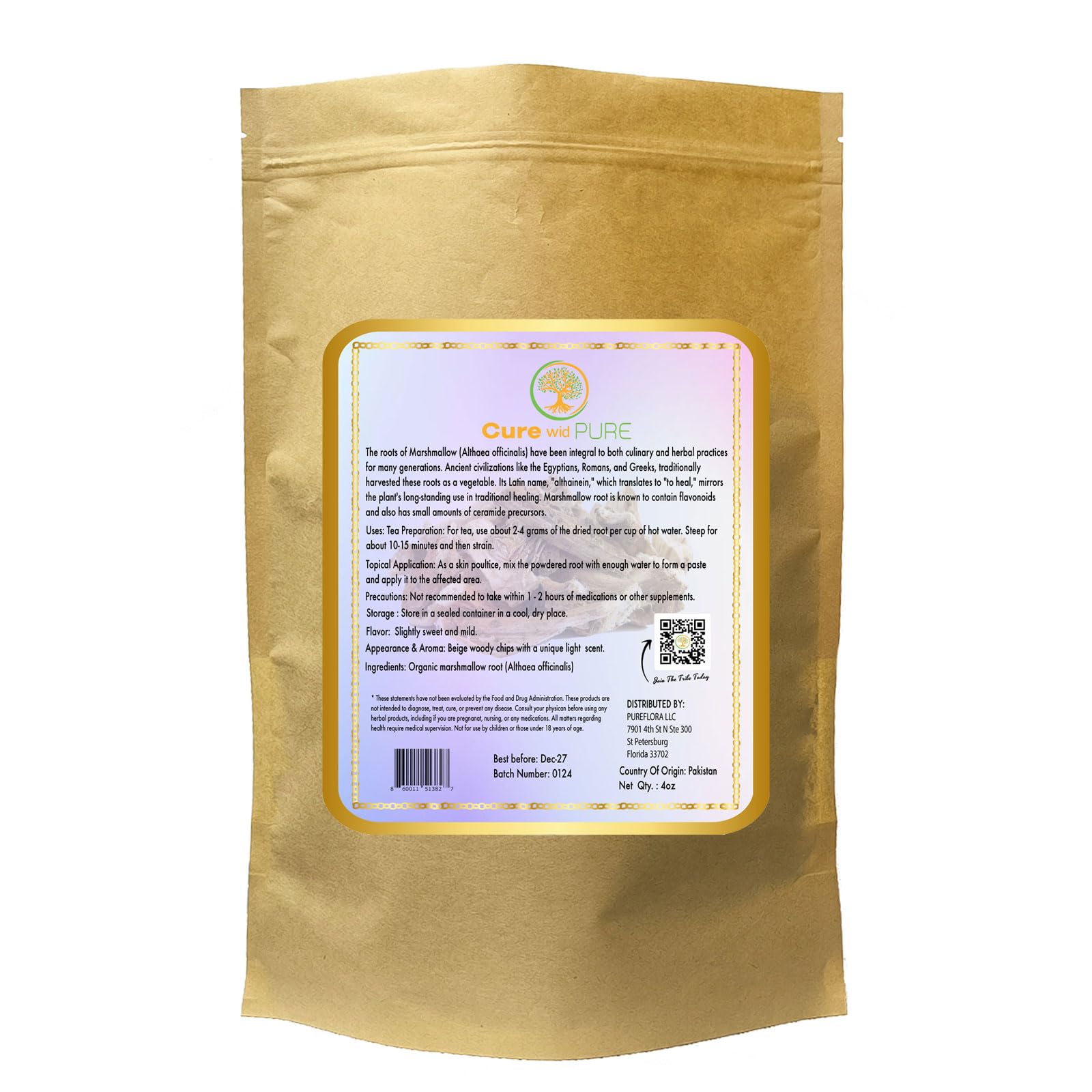 cure wid pure marshmallow root benefits
