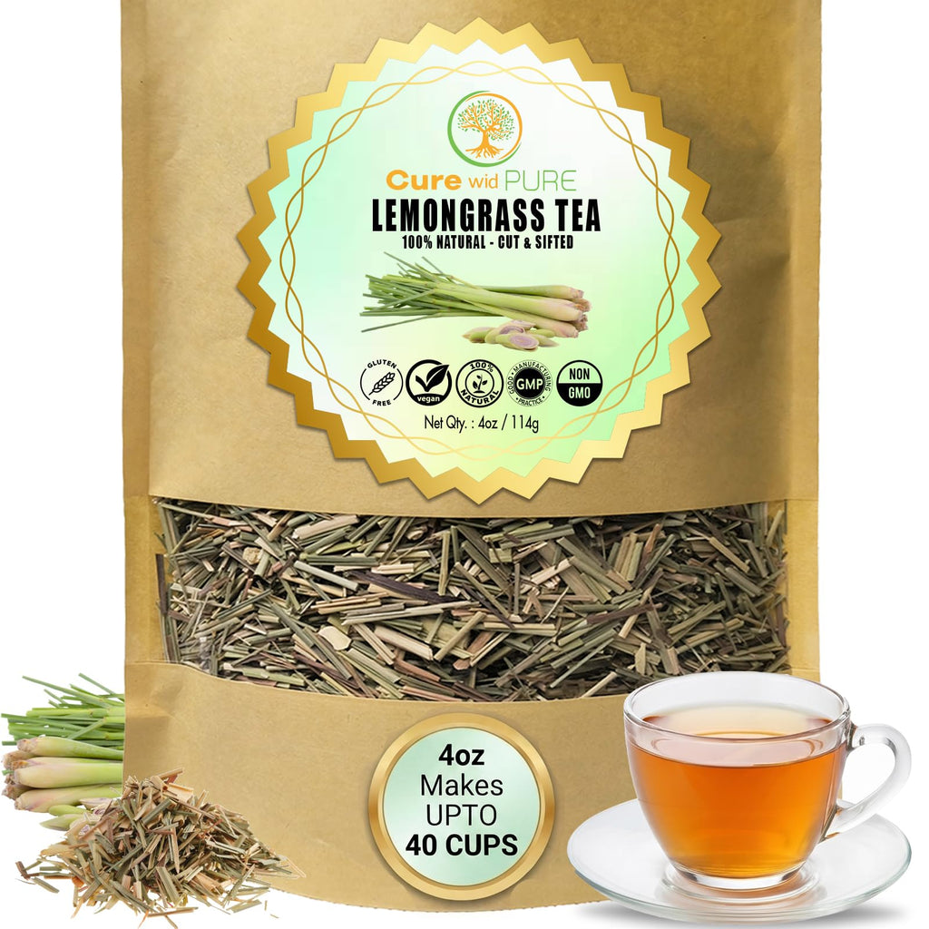 Cure wid Pure organic lemongrass tea