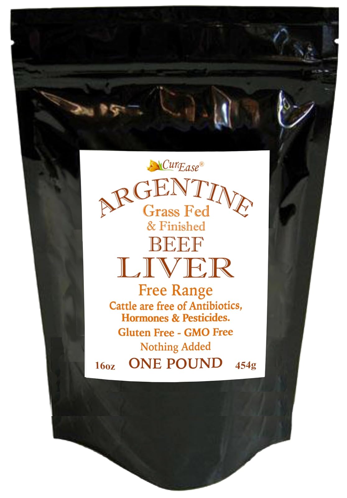 CurEase beef liver powder supplement