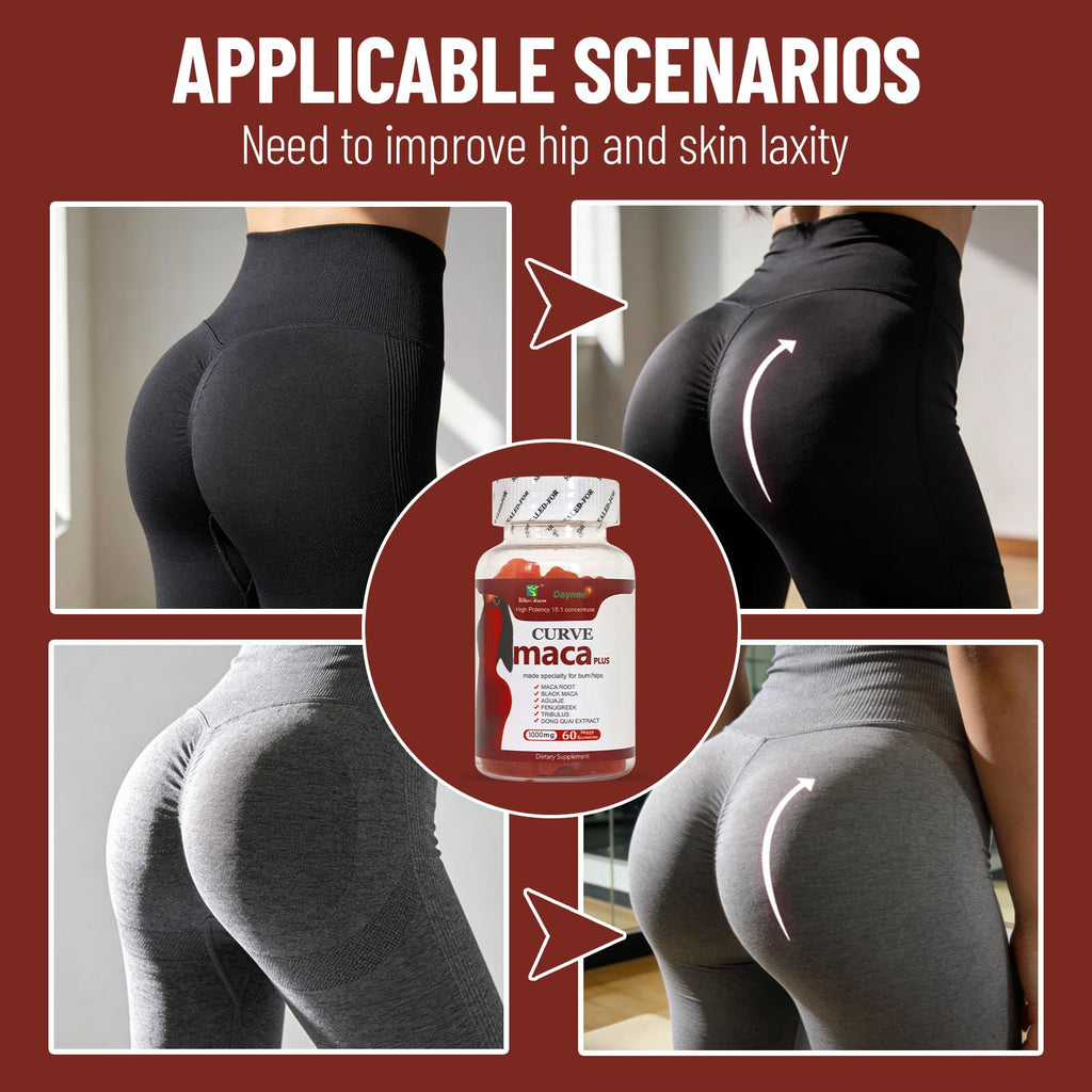 Curve Maca Plus Gummies for active lifestyle
