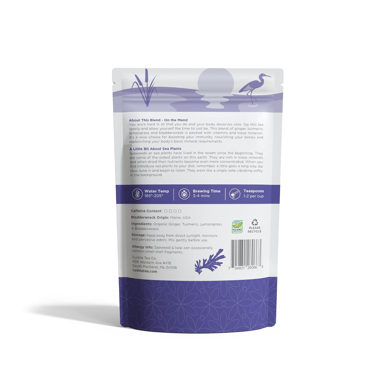 Cushla loose leaf tea for wellness