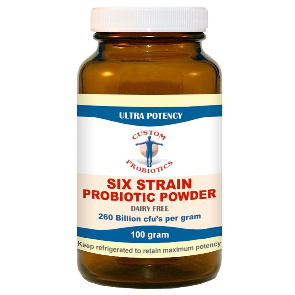 custom probiotics six strain powder