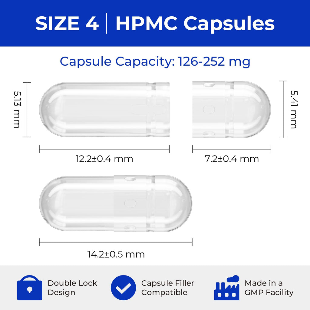 custom supplement empty capsules