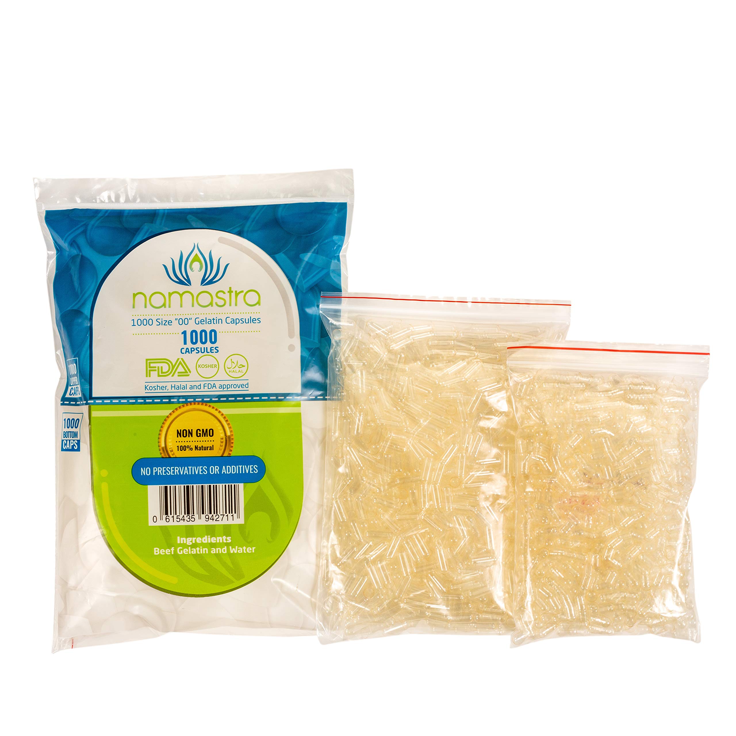 customizable gel capsules for supplements