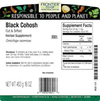cut and sifted black cohosh benefits