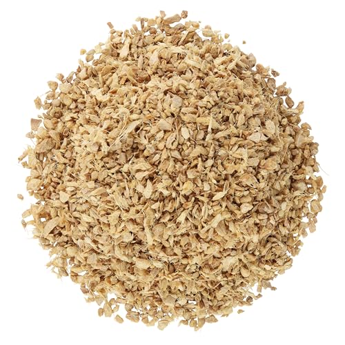 cut and sifted ginger root