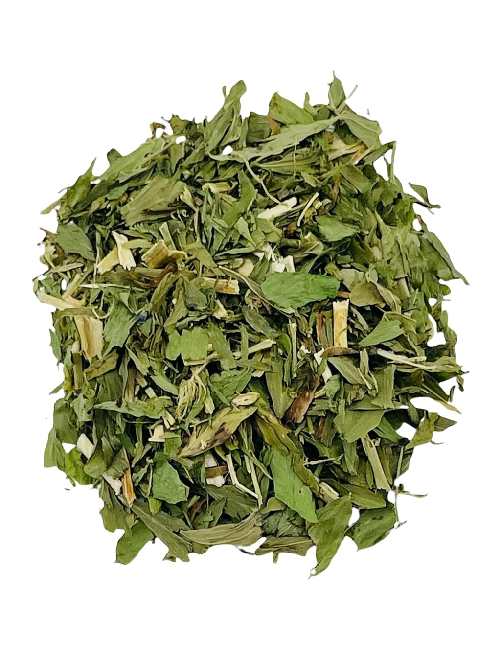 cut and sifted goats rue leaves