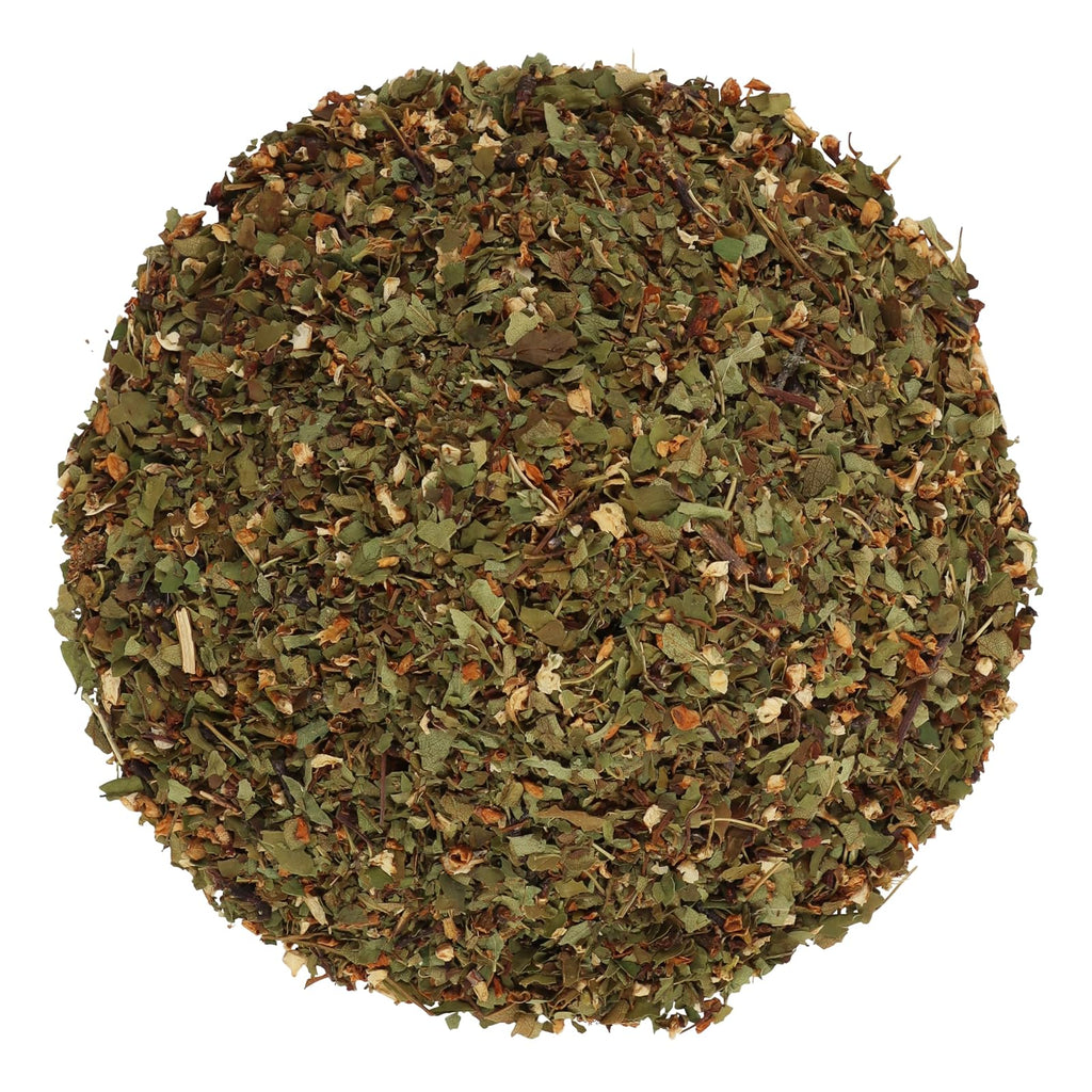 cut and sifted hawthorn herbal tea