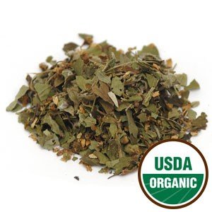 cut and sifted hawthorn leaves flowers