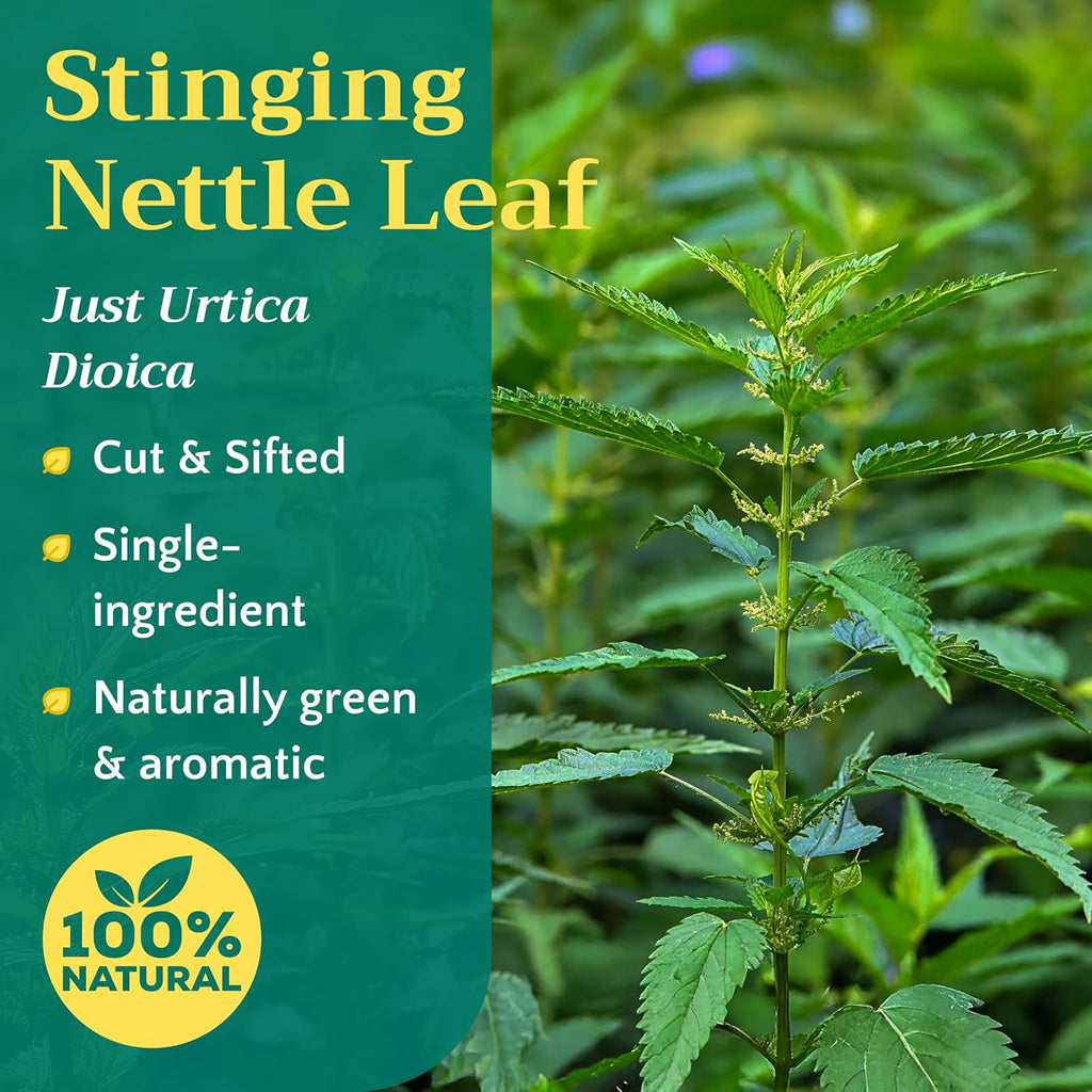cut and sifted herbal tea leaves