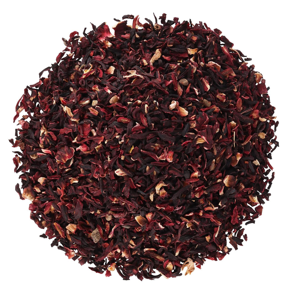cut and sifted hibiscus flowers