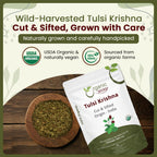 Cut and sifted Holy Basil tea