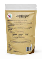 Cut and sifted licorice root